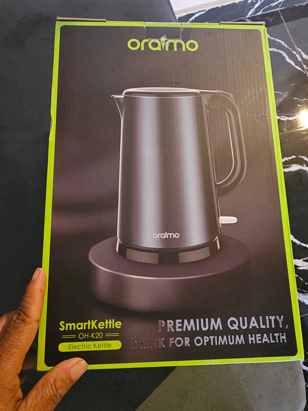 Oraimo Smart Kettle 1.7L Full Metal Liner Kettle – LIMA-LILLAH TECH